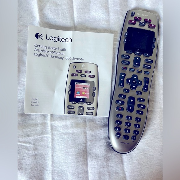 Logitech | Media | Logitech Harmony 65 Remote Control Silver And Black ...